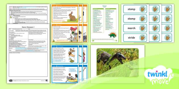 Dinosaurs Dance Lessons | twinkl.co.uk