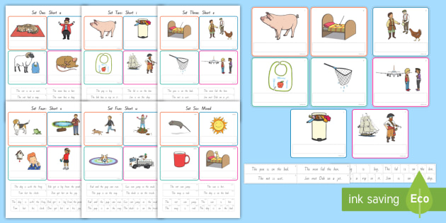Decodable Story Pictures Activity (teacher made)