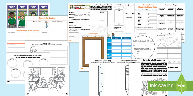 Grade 2 First Week School Activities | Foundation Phase