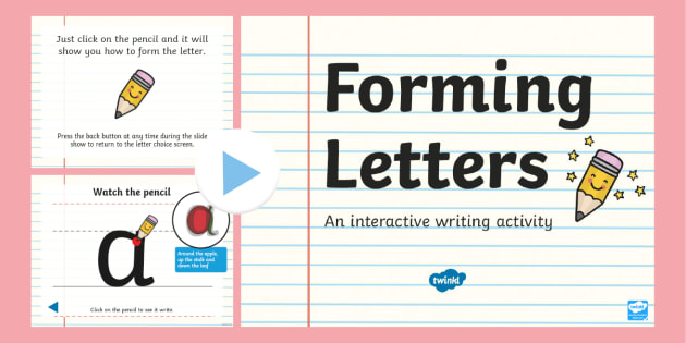 Letter Formation Powerpoint