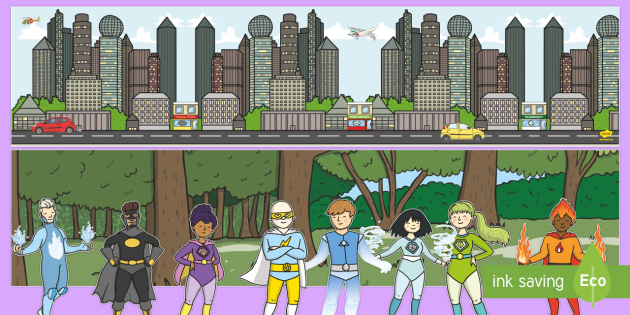 Superhero Small World Pack