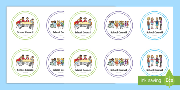 Pupil Voice - School Community - School Council Badges