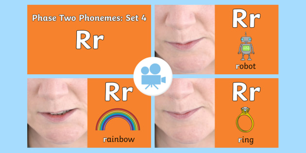 Phase Two Phonemes: Set 4: 'r' Video (teacher made)