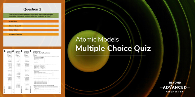 Chemistry Atomic Models | twinkl.co.uk