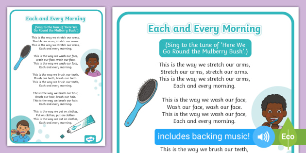 Morning Routine Songs | twinkl.co.uk