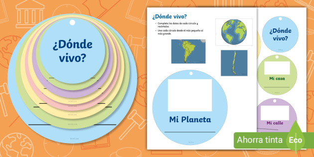 El Mundo Un Globo Manualidad Para Estudios Sociales Social Amazon.com: