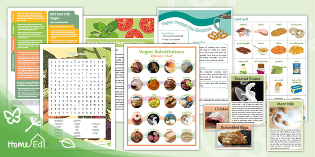 Home Ed Veganism Resource Pack (teacher made)