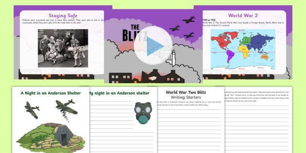 The Blitz Activity Pack (teacher made)