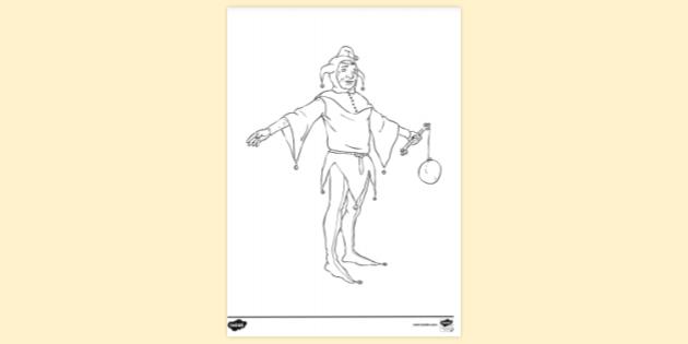 FREE! - Trinculo Colouring Sheet Colouring | Colouring Sheets
