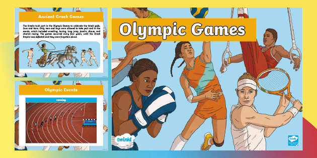 Olympics Information PowerPoint (teacher made)
