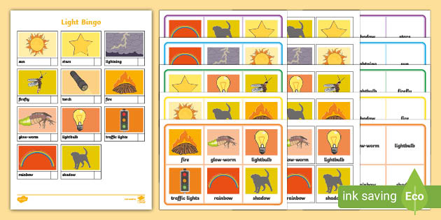 Light Bingo Game