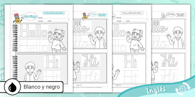 Greetings And Farewells Ficha Interactiva Y Descargable