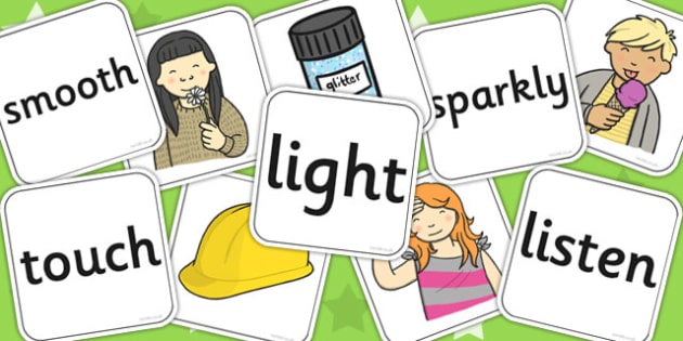 Senses Matching Cards and Board