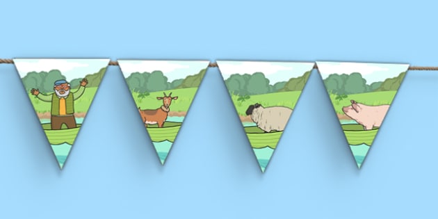 A Special Outing Bunting (teacher made)