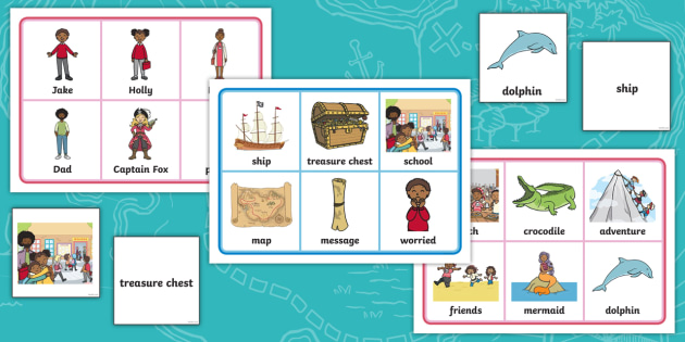 Jake's First Day Matching Cards and Board Game