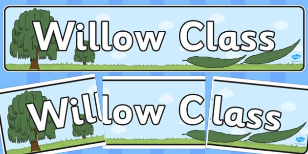 👉 Willow Class Display Banner