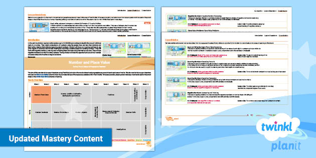 FREE! - 👉 Year 6 Number and Place Value Steps to Progression Overview