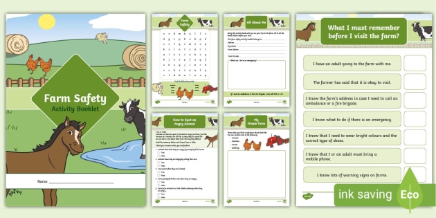 Farm Safety Activity Bundle