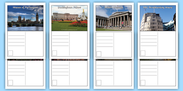 London Postcards - Twinkl Resources (teacher made)