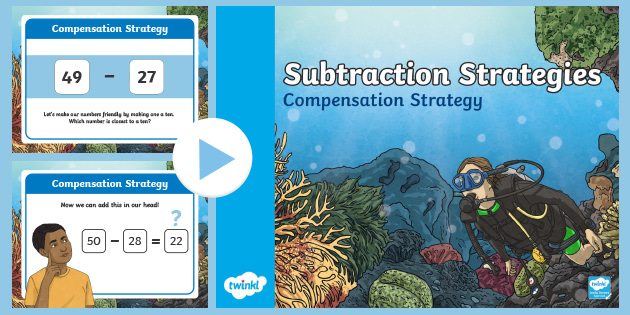 Subtraction Strategies Compensation Strategy (teacher made)
