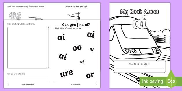 Phase 3 Phonics Workbook • Twinkl.com.au