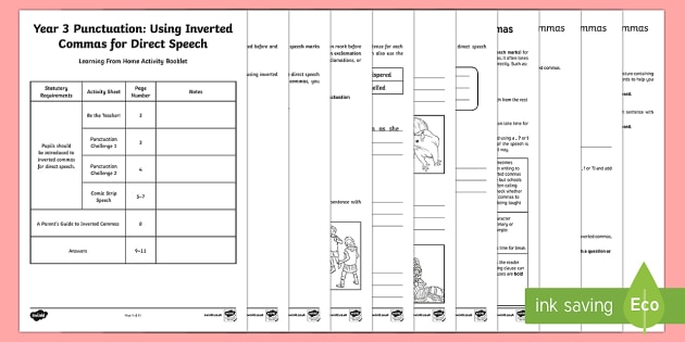 Quotation Marks Inverted Commas