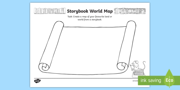 Storybook World Map Activity (teacher made)