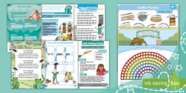 Free Toddler Taster Pack (Teacher-Made)