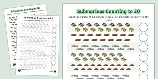 Submarine Worksheets | twinkl.co.uk