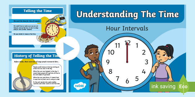 Understanding The Time - Hour Intervals (teacher made)