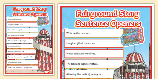 Sentence Openers Displays | twinkl.co.uk