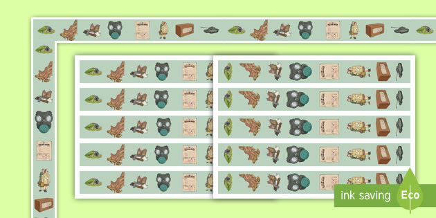 FREE! - World War Two Display Border (teacher made)