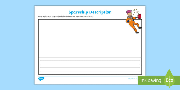National Science Week 2019 Spaceship Description Worksheet