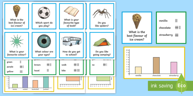 Data Collection Matching Cards