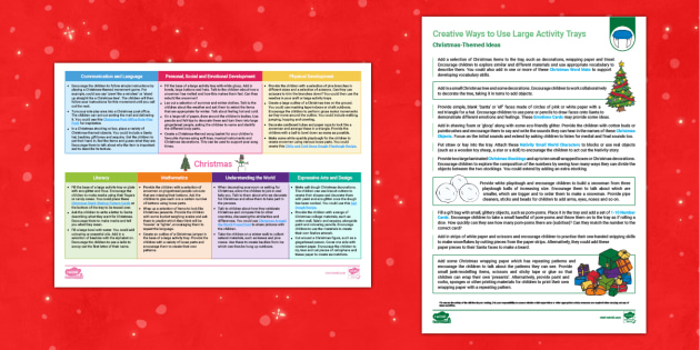 EYFS Ages 0-2 Christmas Bumper Planning Pack