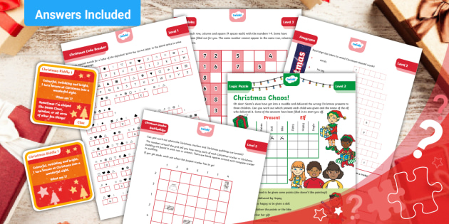 The Ultimate Christmas Puzzle Pack - Twinkl - Kids Puzzles