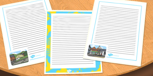 Our Local Area Page Borders (teacher made)