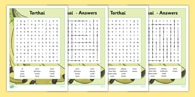 Bia Word Search Torthai (teacher made)