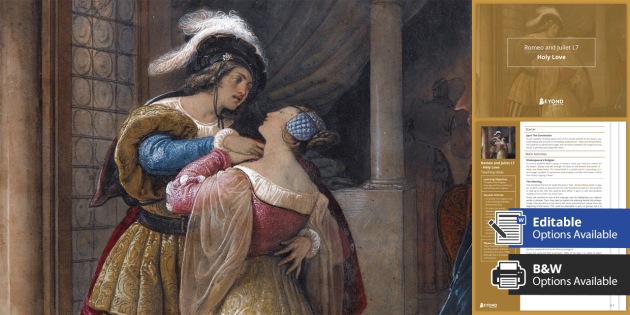 Romeo and Juliet Lesson • Twinkl.com.au