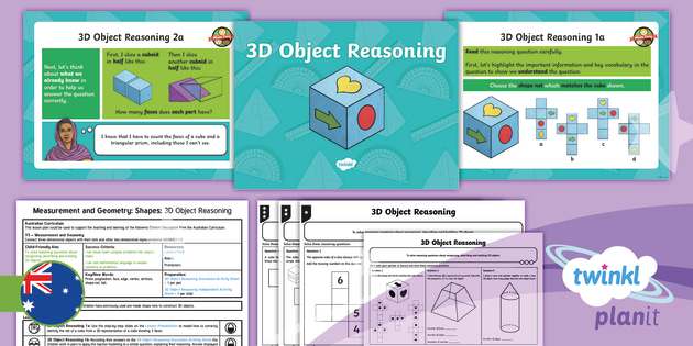 Year 5 Shape: 3D Objects Lesson 3 (teacher made)