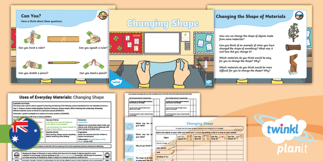 Year 2 Science Everyday Materials Lesson 4 Changing Shape