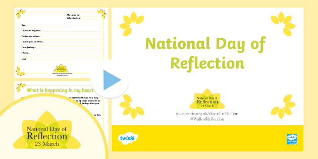 FREE! - National Day of Reflection Powerpoint (teacher made)