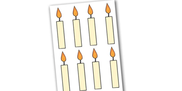 Candles Editable (teacher made)