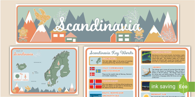 Scandinavia Display Pack (teacher made)