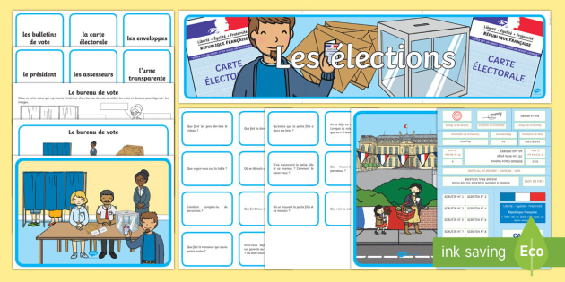 Pack de resources : Les élections (teacher made)