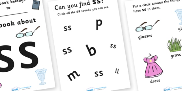 My Phase 2 Digraph Workbook (ss) (teacher made)