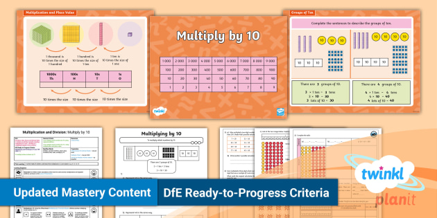 👉 Y4 Place Value to Multiply and Divide Planit Maths Lesson 1