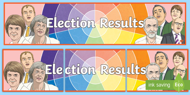 Election Results Display Banner