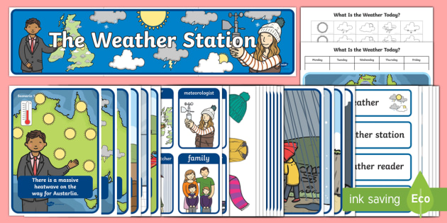 Weather Station Display Pack - Australia, weather, role play, weather