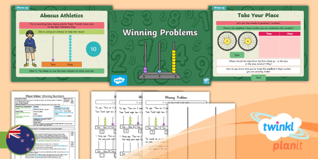 Level 1 Place Value: 2-Digit Numbers Lesson 3 (teacher made)